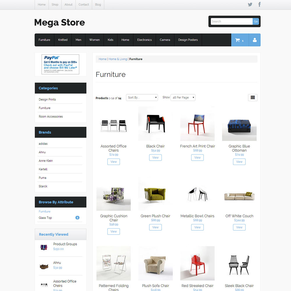 Mega Store Theme